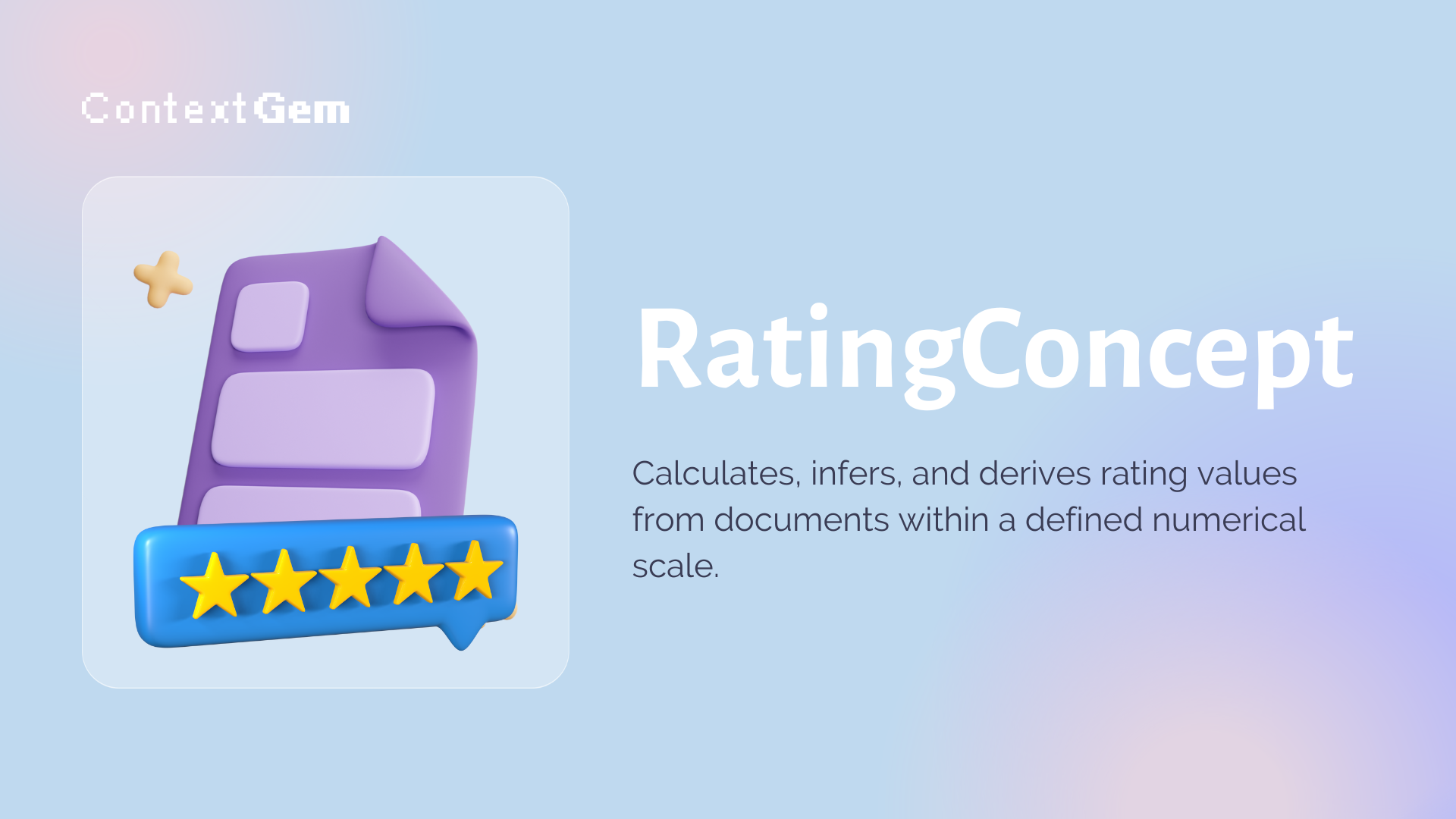 RatingConcept — ContextGem 0.19.2 Documentation